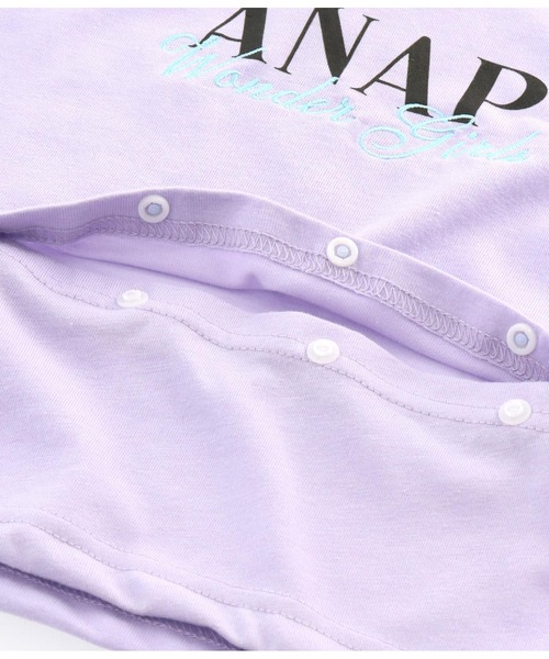 ANAP kids（アナップキッズ）の「2WAYボタンデザインTシャツ（Tシャツ/カットソー）」 - WEAR