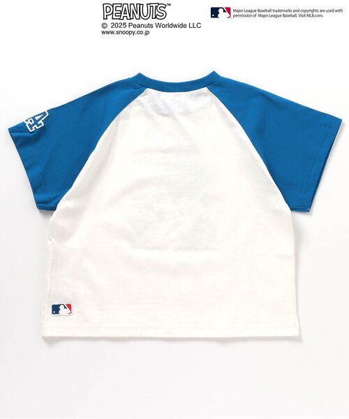 MLB（メジャーリーグベースボール）の「【MLB×PEANUTS】半袖Tシャツ（Tシャツ/カットソー）」 - WEAR