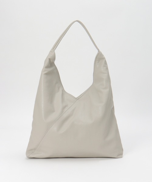 ikka（イッカ）の「PUソフトワンショルダーバッグ（ショルダーバッグ）」 - WEAR