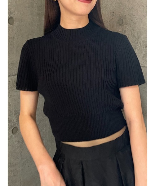 LEANN MOMENT（リーンモーメント）の「【ZOZO限定】Mini knit tops（ニット/セーター）」 - WEAR