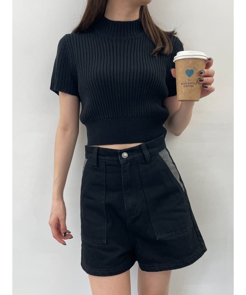 LEANN MOMENT（リーンモーメント）の「【ZOZO限定】Mini knit tops（ニット/セーター）」 - WEAR