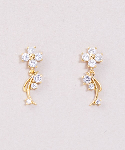 Zoule ゾーラ：ネイビーシリーズ posy ピアス（ピアス（両耳用））｜Zoule（ゾーラ）のファッション通販 - ZOZOTOWN