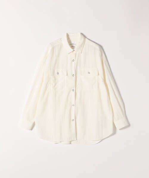 SHIPS any:〈多機能/洗濯機可能〉ナイロン タスラン ポケット ビッグ