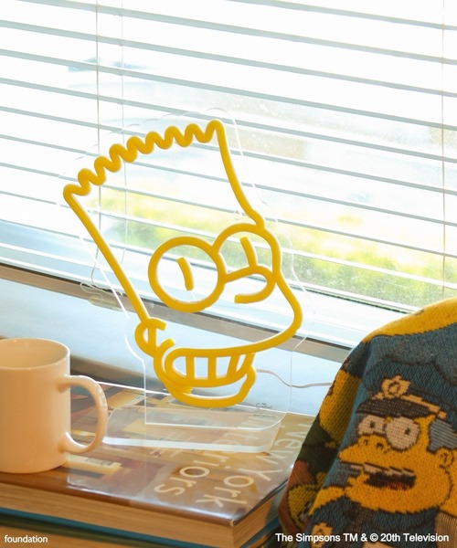 【The Simpsons／BAYFLOW】LEDネオン（照明）｜The Simpsons（ザ・シンプソンズ）のファッション通販 - ZOZOTOWN