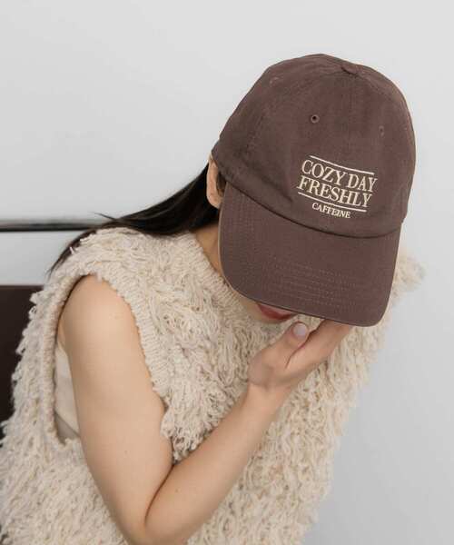 カフェロゴエンブロイダリーCAP（キャップ）｜KBF（ケイビーエフ）のファッション通販 - ZOZOTOWN