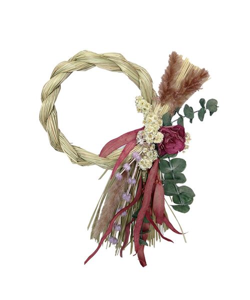 I.D.E.A international（イデアインターナショナル）の「Dry Flower Shimenawa Ring M 2020 ...