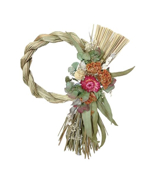 I.D.E.A international（イデアインターナショナル）の「Dry Flower Shimenawa Ring M 2020 ...