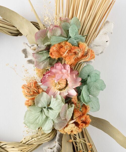 I.D.E.A international（イデアインターナショナル）の「Dry Flower Shimenawa Ring M 2020 ...