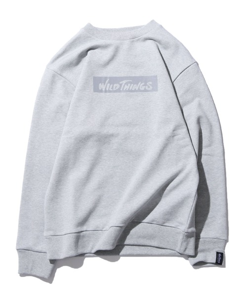 WILD THINGS（ワイルドシングス）の「WILDTHINGS / ワイルドシングス LOGO CREW NECK SWEAT ボックス ...