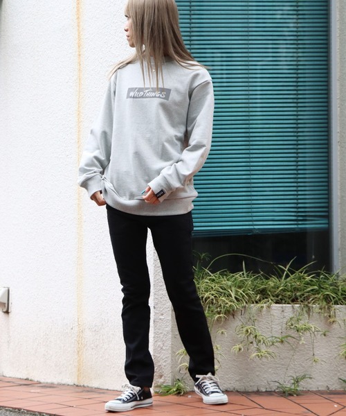 WILD THINGS（ワイルドシングス）の「WILDTHINGS / ワイルドシングス LOGO CREW NECK SWEAT ボックス ...