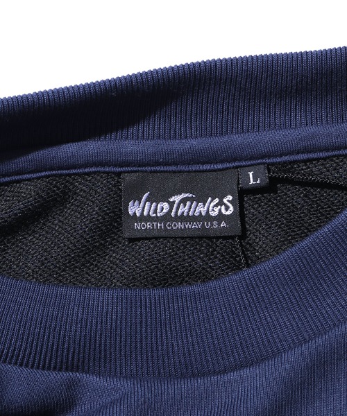 WILD THINGS（ワイルドシングス）の「WILDTHINGS / ワイルドシングス LOGO CREW NECK SWEAT ボックス ...