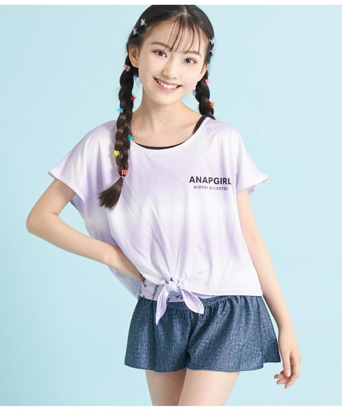 ANAP GiRL（アナップガール）の「タンキニグラデTシャツ付3点セット（水着）」 - WEAR