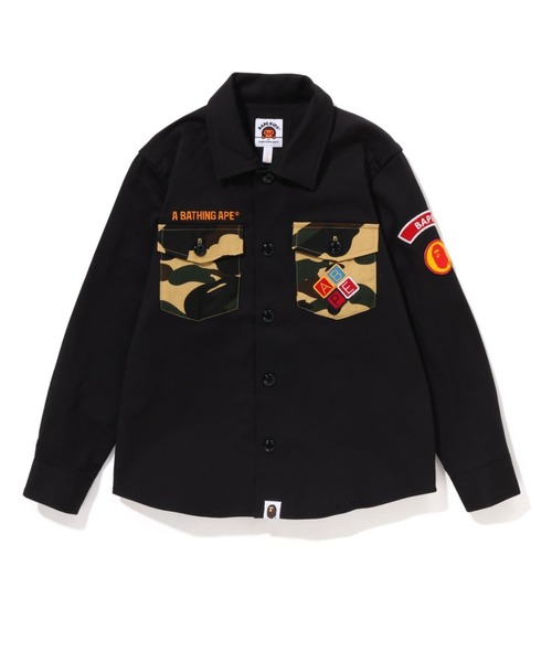 A BATHING APE（アベイシングエイプ）の「BAPE BOY SCOUT SHIRT K（シャツ/ブラウス）」 - WEAR