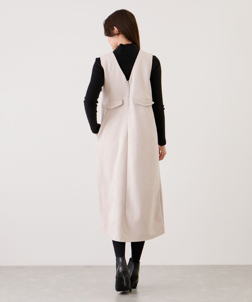 Jayro（ジャイロ）の「スエード2WAYジップジャンスカ（ジャンパースカート）」 - WEAR