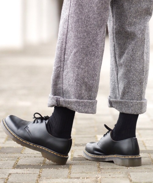 HARUSAKU（ハルサク）の「HARUSAKU Mens PLAIN RIB SOCKS:ハルサク メンズ プレーン リブソックス（ソックス/靴下）」 - WEAR