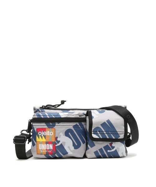UNION（UNION TOKYO）（ユニオン）の「ojeito go bag medium UNION navy ユニオン（ショルダーバッグ ...