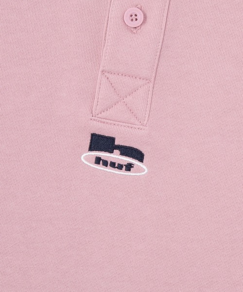 HUF（ハフ）の「LINED POLO FLEECE / HUF ポロシャツ（ポロシャツ）」 - WEAR