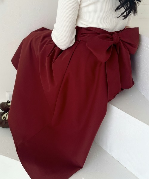 セール】【3サイズ展開】コルセットベルト2wayフレアースカート/fint