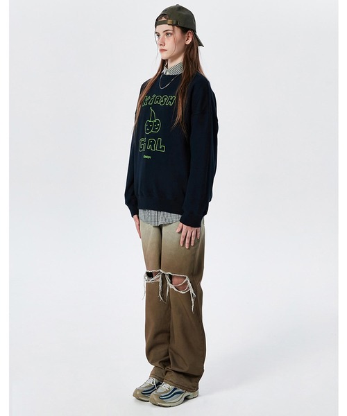 KIRSH（キルシー）の「『KIRSH/キルシー』KIRSH GIRL HANDWRITING SWEATSHIRT/キルシーガール ハンド ...