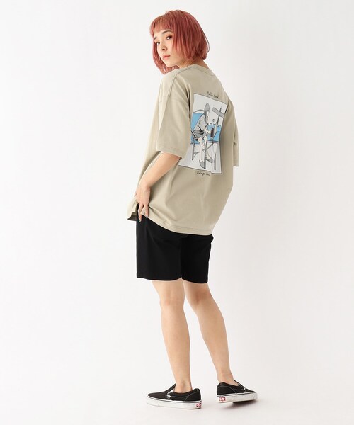 BASECONTROL（ベースコントロール）の「 イラストレーター Mar 限定 バックプリント半袖Tシャツ（Tシャツ/カットソー）」 - WEAR