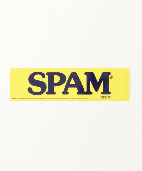 2AM（ツーエイエム）の「038 BUMPER STICKER SPAM バンパーステッカー ビッグサイズステッカー スパム（ステッカー ...