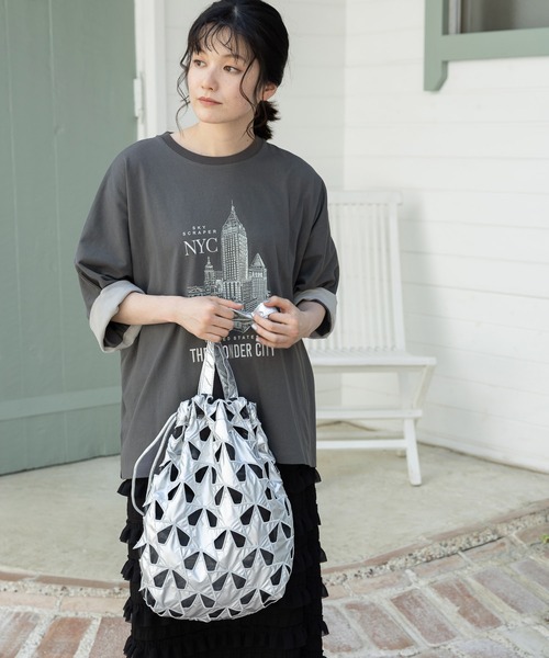 niko and...（ニコアンド）の「オリジナルモチーフカットワークトートバッグ（トートバッグ）」 - WEAR