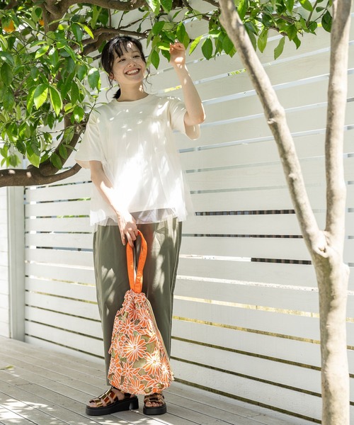 オリジナルモチーフカットワークトートバッグ（トートバッグ）｜niko and...（ニコアンド）のファッション通販 - ZOZOTOWN