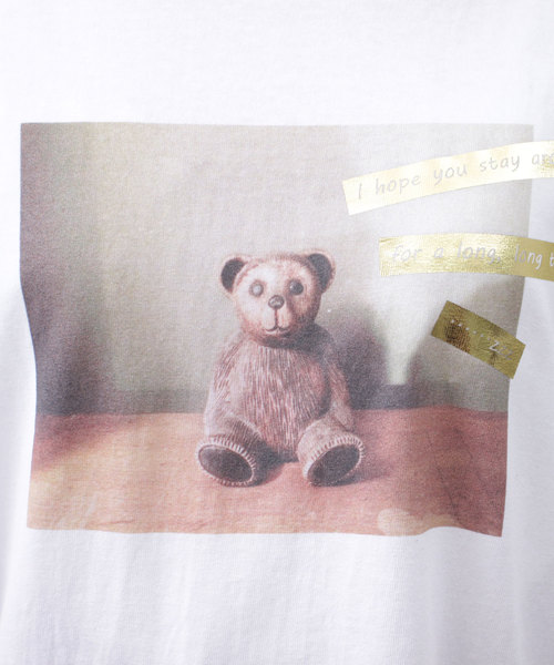 CHILD WOMAN（チャイルドウーマン）の「【TIPTOEコラボ】 bearロンT（Tシャツ/カットソー）」 - WEAR