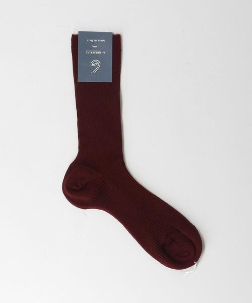 BEAUTY&YOUTH UNITED ARROWS（ビューティーアンドユースユナイテッドアローズ）の「＜BRESCIANI＞SOLID RIB SOCKS 2021FW/ソックス Ψ ...