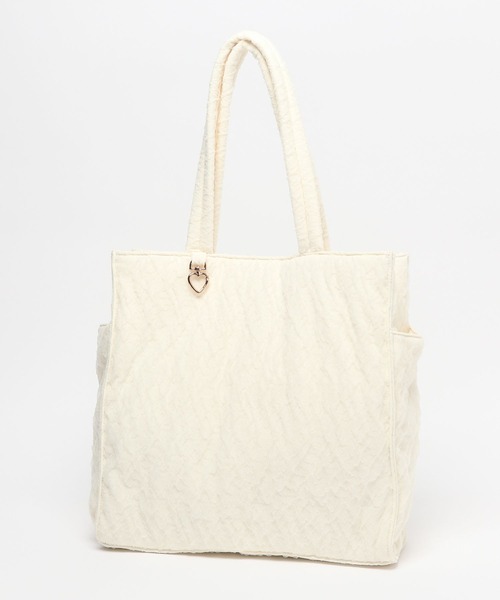 【セール】ハートカラビナ付きトートバッグ[tiny tiny(ティニーティニー)]（トートバッグ）｜tiny tiny（ティニーティニー）の ...