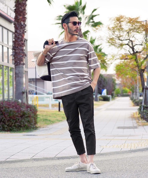 roshell（ロシェル）の「1タック綿麻ストレッチイージーアンクルスラックス（スラックス）」 - WEAR