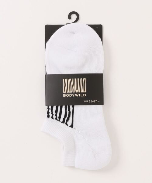 BODY WILD（ボディーワイルド）の「BODY WILD/ボディワイルド フロントロゴソックス スニーカー丈（ソックス/靴下）」 - WEAR