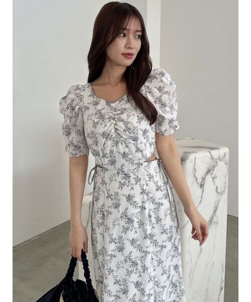 dazzlin（ダズリン）の「ウエストカットアウトパイピングワンピース（ワンピース）」 - WEAR