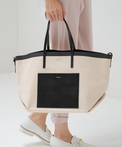 YAHKI（ヤーキ）の「【YAHKI/ヤーキ】ポケットキャンバストートバッグ（トートバッグ）」 - WEAR