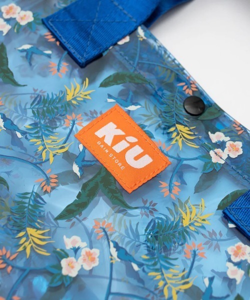 KiU（キウ）の「KiU/キウ PVC クリアバッグ ハンドトートバッグ スプラッシュブラック K335-135（トートバッグ）」 - WEAR