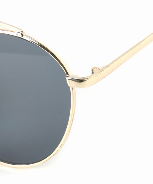 B.C STOCK（ベーセーストック）の「【UVカット】DOUBLE BRIDGE EYEWEAR / ダブルブリッジ サングラス（サングラス ...