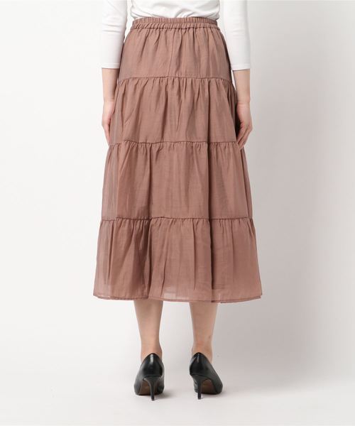 Rewde（ルゥデ）の「4段ﾃｨｱｰﾄﾞｽｶｰﾄ（9R10-05112）（スカート）」 - WEAR