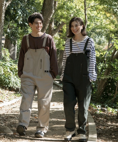 S'more（スモア）の「HALF ZIP BIG OVERALL（サロペット/オーバーオール）」 - WEAR