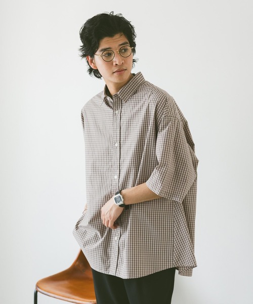 RAGEBLUE（レイジブルー）の「TRブロード/アソートチェックシャツ（シャツ/ブラウス）」 - WEAR