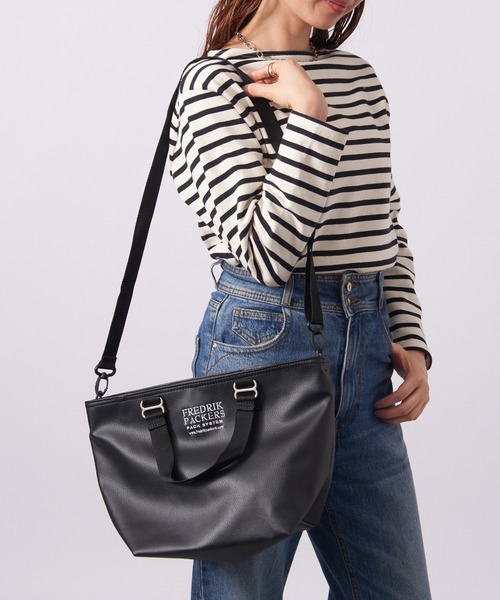 【セール】【FREDRIK PACKERS】EC限定商品 FAM TOTE ECO LEATHER WIDE（トートバッグ）｜FREDRIK ...