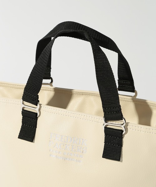 【セール】【FREDRIK PACKERS】EC限定商品 FAM TOTE ECO LEATHER WIDE（トートバッグ）｜FREDRIK ...