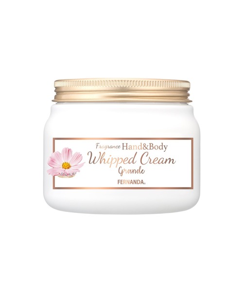 FERNANDA（フェルナンダ）の「【数量限定】フレグランスハンド＆ボディホイップクリーム グランデ（ピンクコスモス）/Fragrance Hand & Body Whipped Cream ...