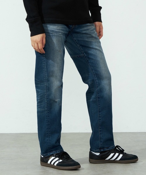 EDWIN（エドウィン）の「EDWIN エドウィン DISRUPTION ジッパールーズ ジーンズ デニムパンツ（デニムパンツ）」 - WEAR