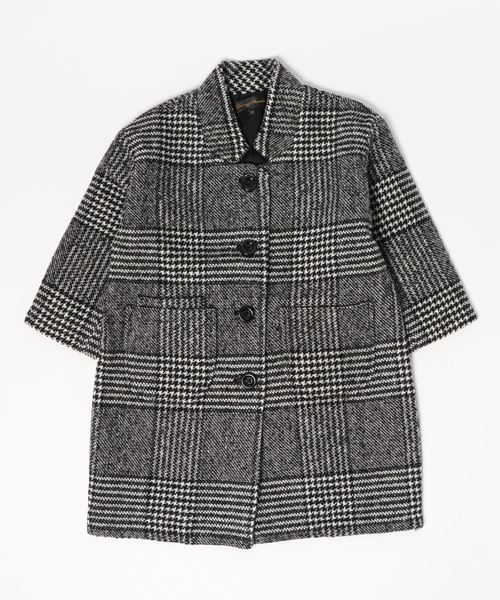 Granny Branket（グラニーブランケット）の「マイチェックコート（100～140cm）（その他アウター）」 - WEAR