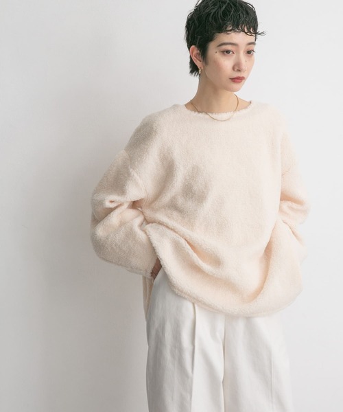 KBF（ケイビーエフ）の「前後2WAYボアトップス（Tシャツ/カットソー）」 - WEAR