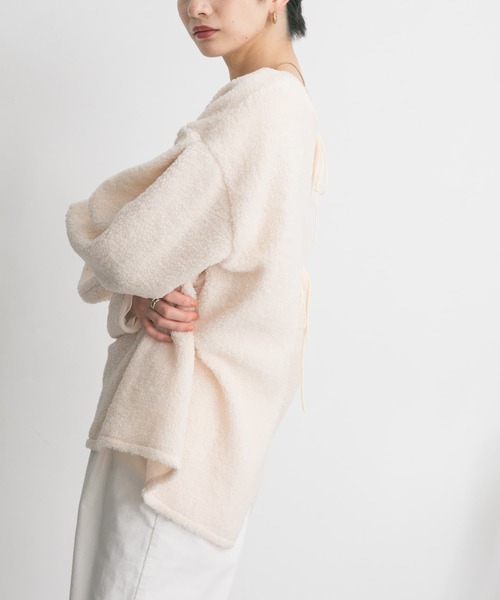 KBF（ケイビーエフ）の「前後2WAYボアトップス（Tシャツ/カットソー）」 - WEAR