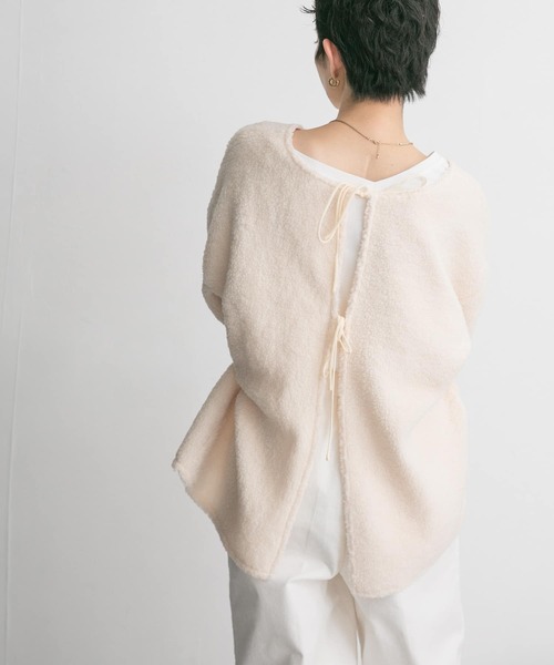 KBF（ケイビーエフ）の「前後2WAYボアトップス（Tシャツ/カットソー）」 - WEAR