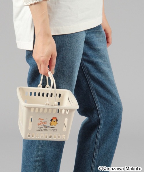 Niko And（ニコアンド）の「【おひげのポン】コラボミニプラカゴ（収納グッズ）」 Wear 