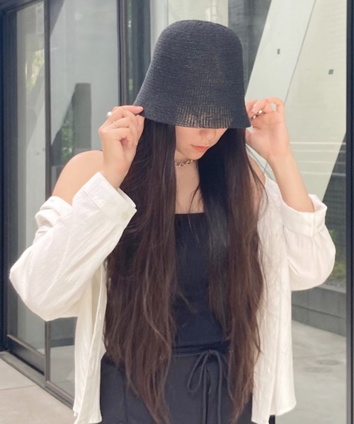 SETUP7（セットアップセブン）の「【SETUP7】UV対策 麦わら帽子 ASH（ハット）」 - WEAR