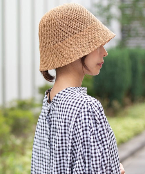 SETUP7（セットアップセブン）の「【SETUP7】UV対策 麦わら帽子 ASH（ハット）」 - WEAR